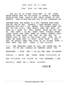 End Jack Briggs 1933 2016